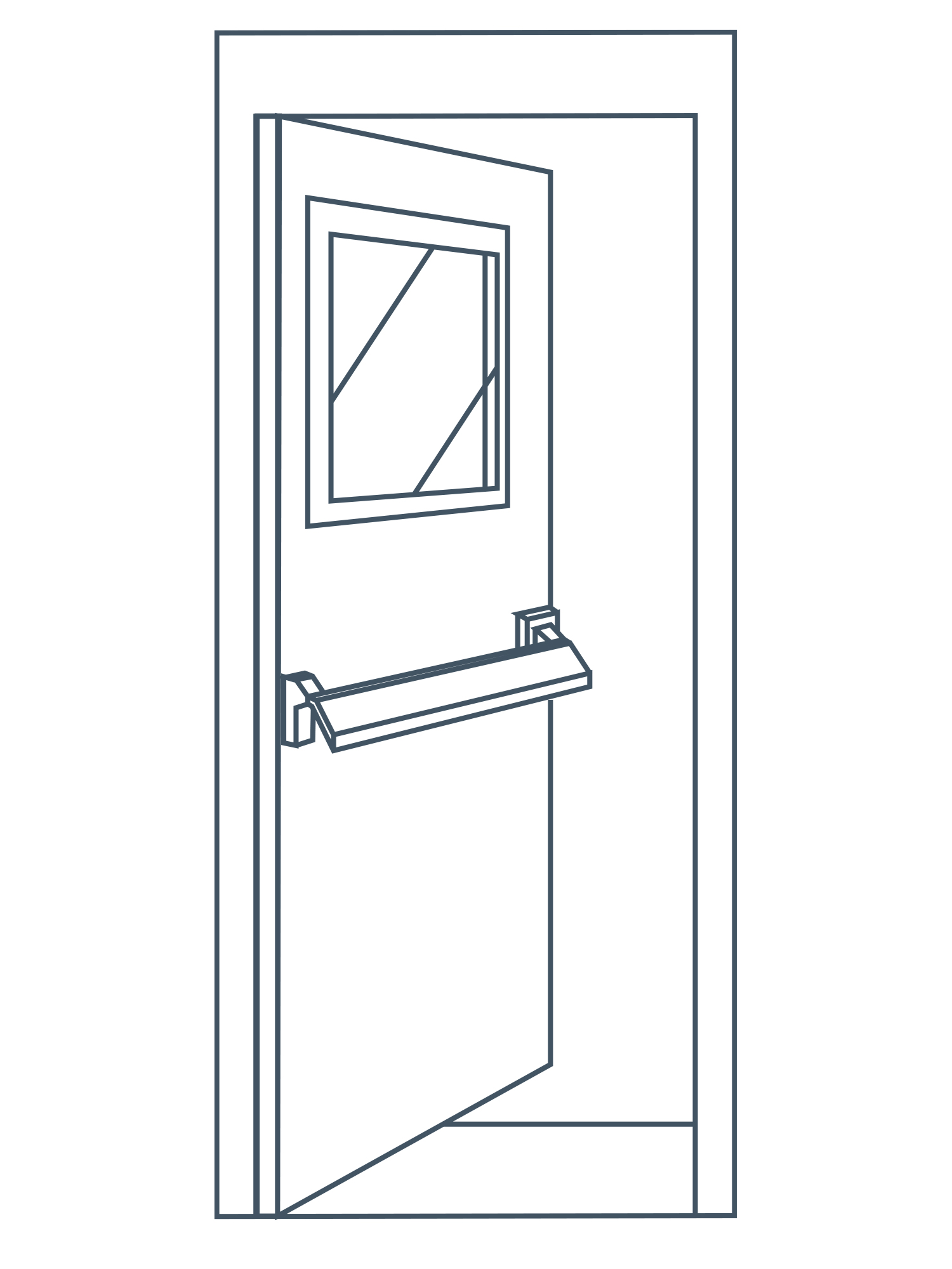 Sealeck - Blastguard-126 security door set - ARA Manufacture