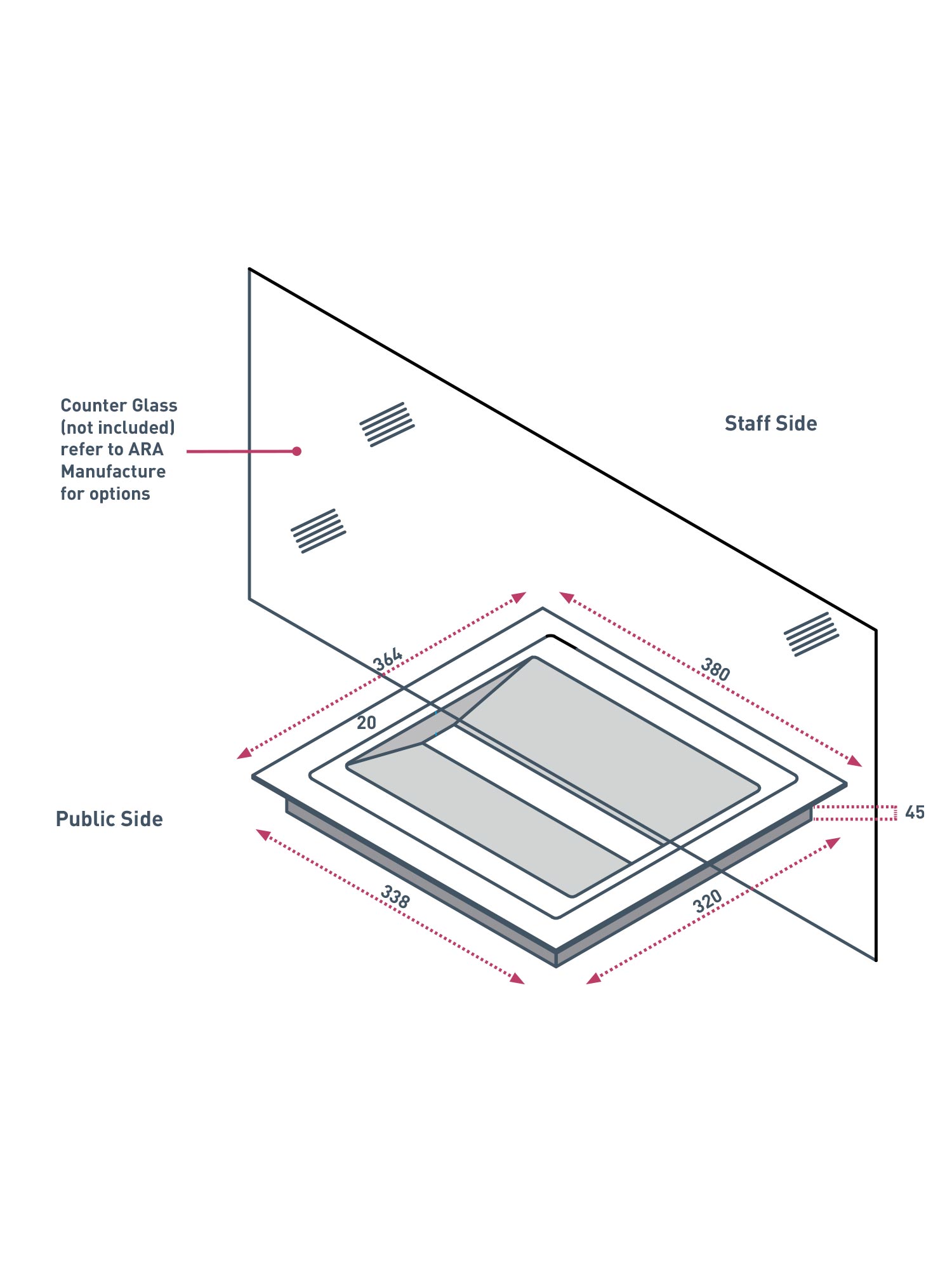 Sealeck - Securaguard Type A tray - ARA Manufacture