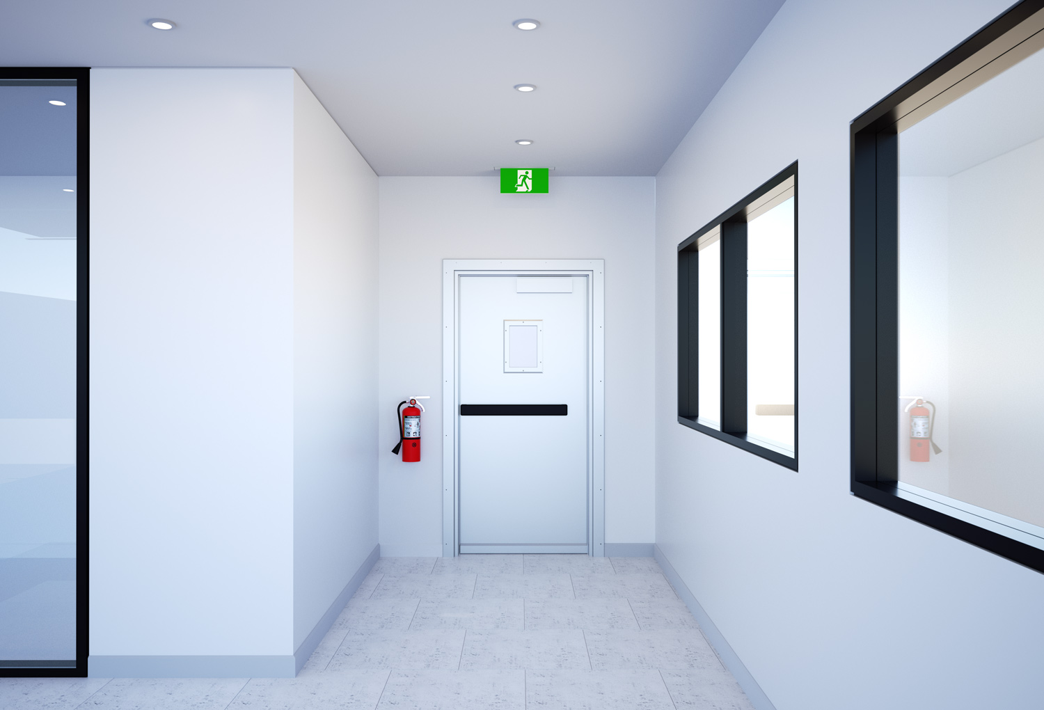 Sealeck - Fire rated metal clad doors (set) - ARA Manufacture